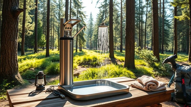 15 Best Portable Showers That Make Camping and Outdoor Adventures ...