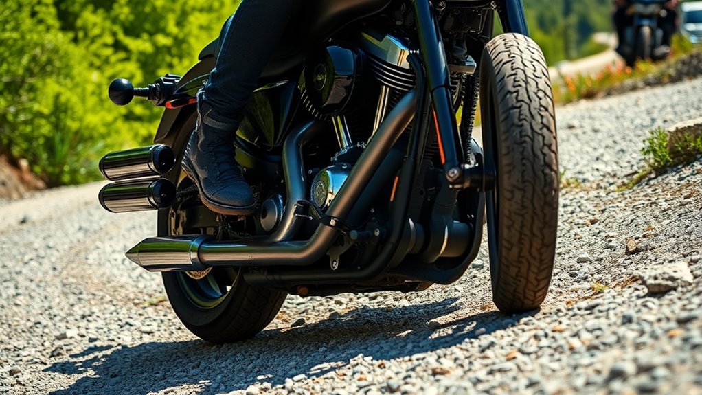 Harley: Lean Angle Limits in Trail Use - Off Road Top Speed